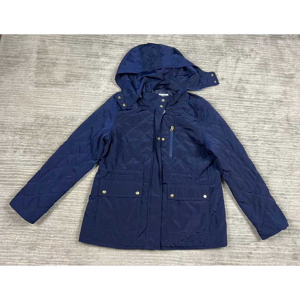 Old Navy | Jackets & Coats | Old Navy Field Jacket Women Large Navy ...